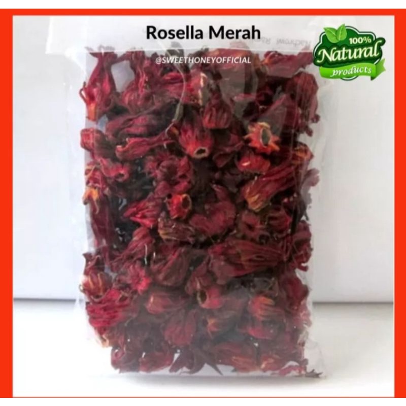 Jual teh bunga Rosella merah/teh herbal/teh alami | Shopee Indonesia