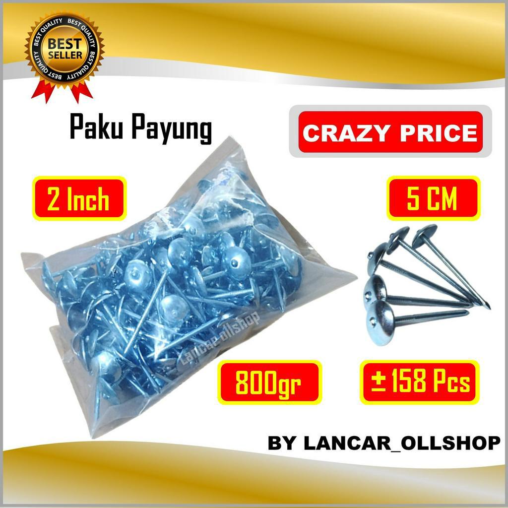 Jual Paku Seng Asbes Payung 5 Cm 2 Inch Harga 1 Pack Atap Spandek ...