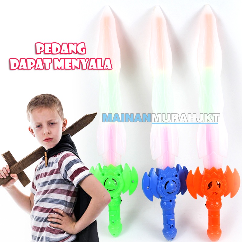 Jual MAINANKEI MAINAN ANAK MURAH PEDANG MENYALA B570 PEDANG PEDANGAN ...