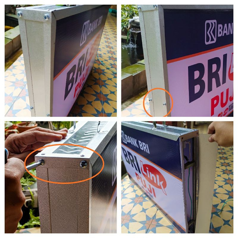 Jual Neon Box slim 2sisi 100x60,120x60 Akrilik, Backlite | Shopee Indonesia