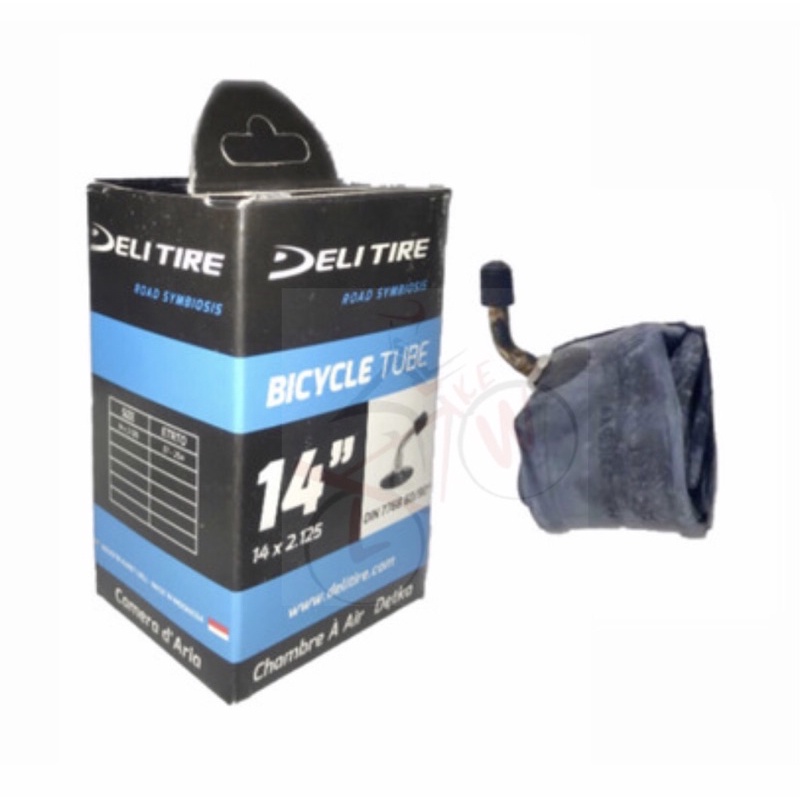 Jual Ban Dalam Sepeda Listrik Selis 14 X 2.125 Pentil Bengkok Deli Tire | Shopee Indonesia
