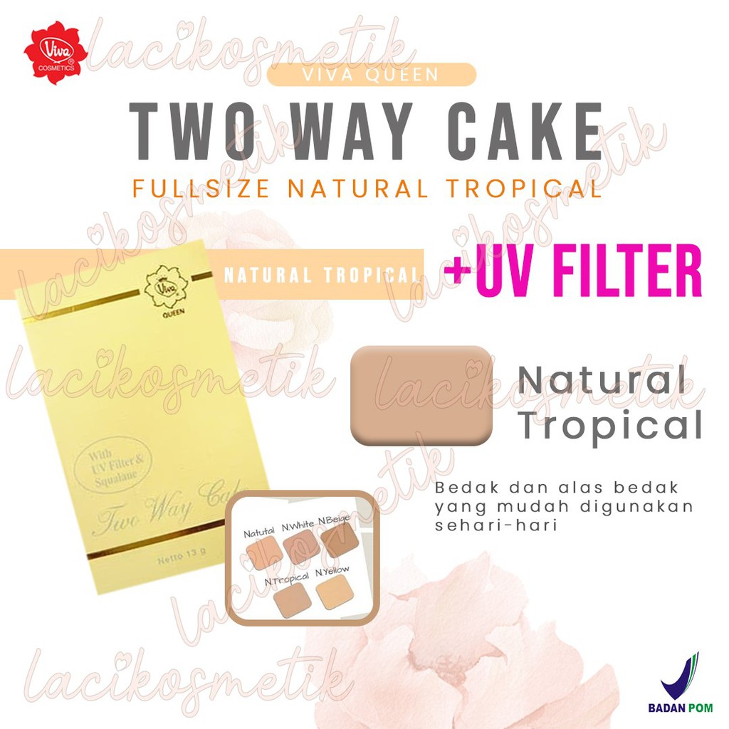 Jual LACIKOSME VIVA QUEEN TWO WAY CAKE | REFILL VIVA QUEEN TWO WAY CAKE ...