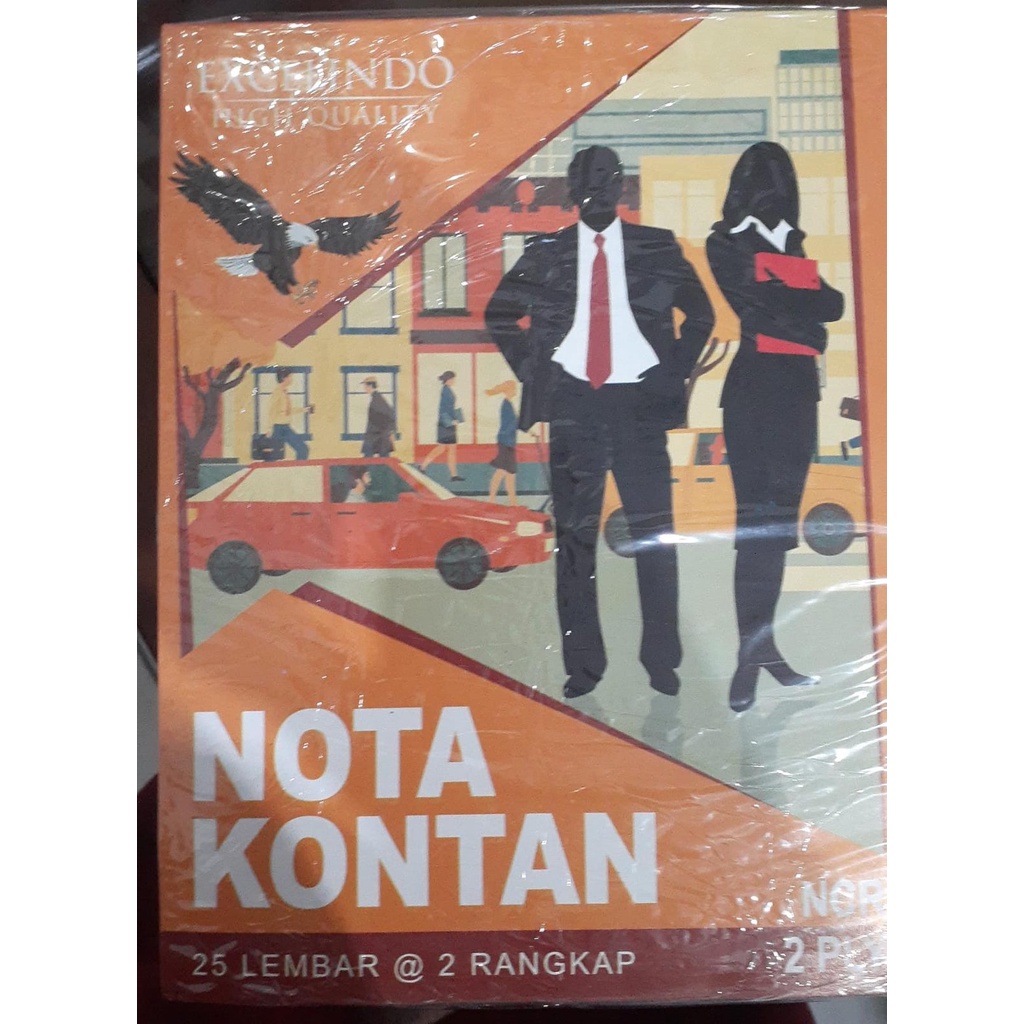 Jual Nota Kontan Besar Excelindo 2 ply NCR (1 pak) | Shopee Indonesia