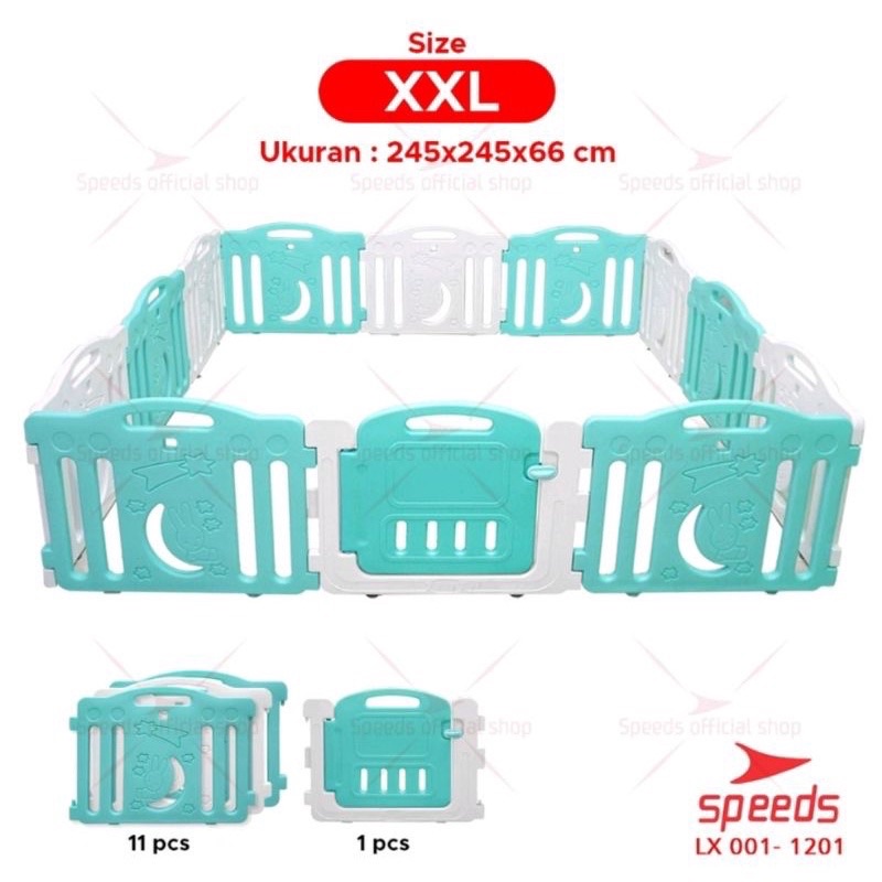 Jual SNI Pagar Bayi Playpen Bayi Pagar Mainan Anak Set Bayi Baby Fence ...