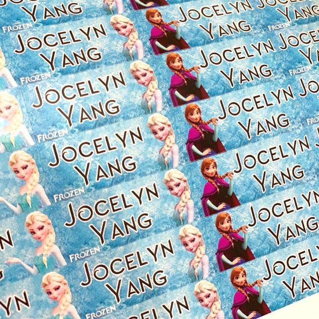 Jual Stiker Nama Frozen | Shopee Indonesia