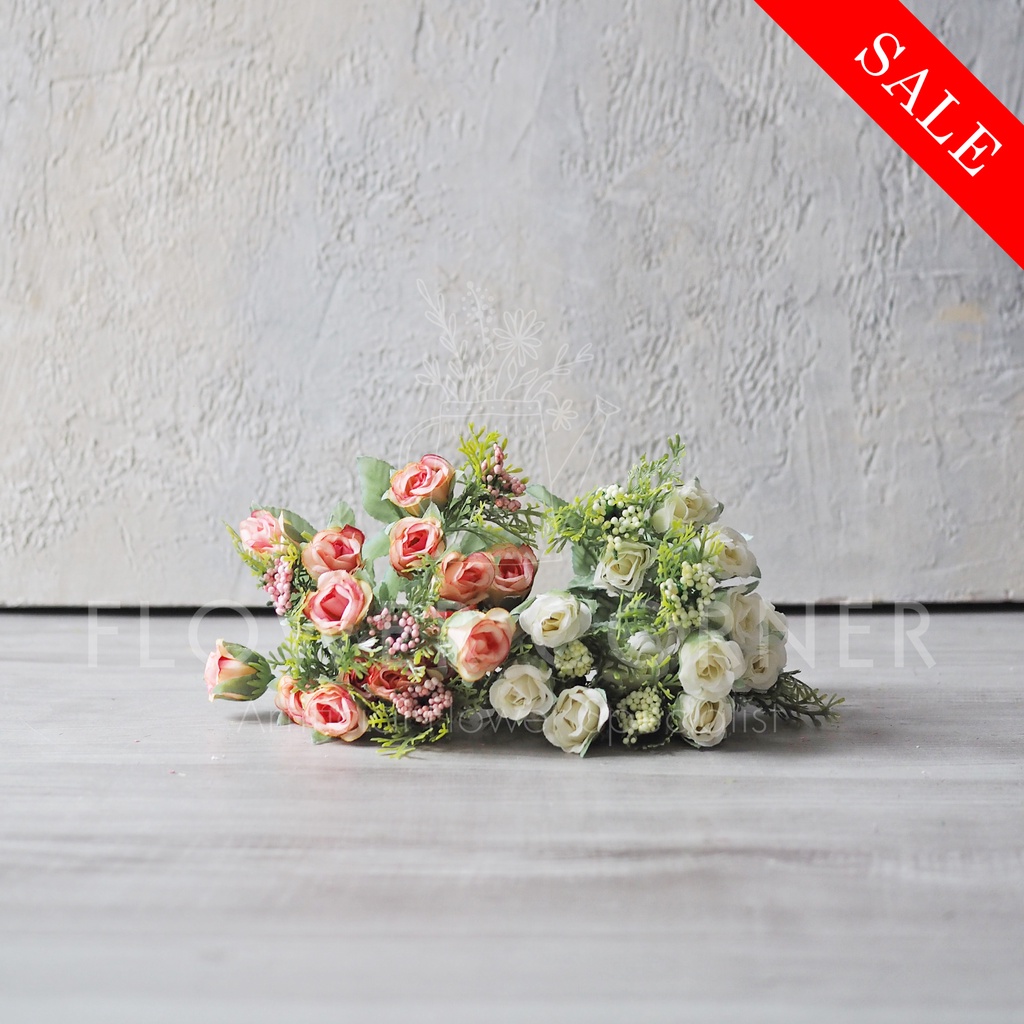 Jual Rose Kuncup Mini Palsu / Artificial Mini Rose Bud (B19065 ...