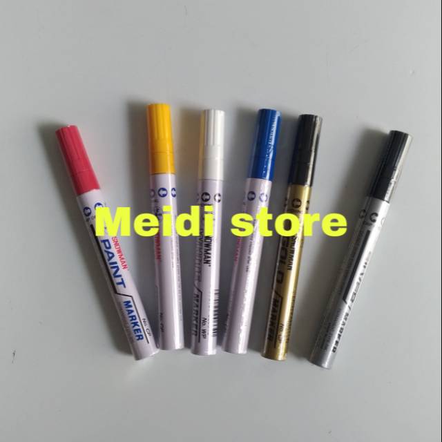 Jual Spidol paint Silver / Spidol cat / Spidol paint gold / Spidol ...