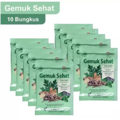 Jual Jamu Gemuk Sehat SIDOMUNCUL (Isi 10 Sachet) | Shopee Indonesia