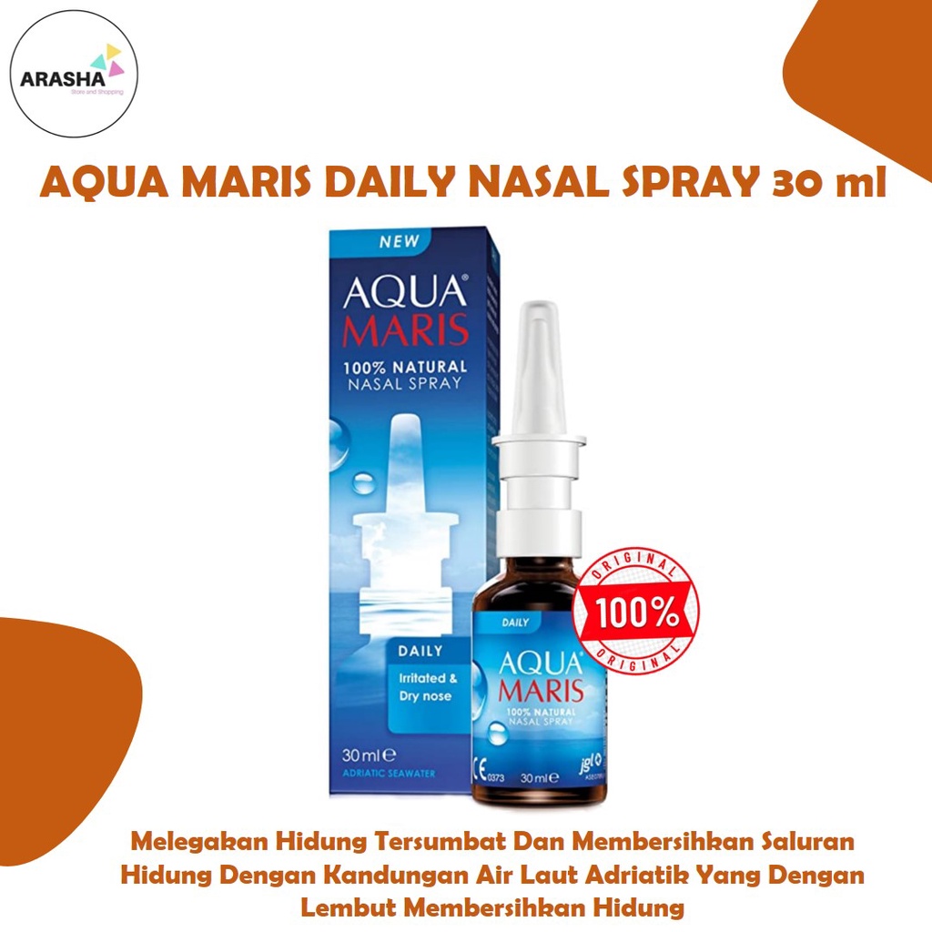 Jual AQUA MARIS DAILY NASAL SPRAY 30 ML Obat Semprot Khusus Untuk ...