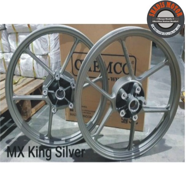 Jual Velg Bintang BRT Chemco Ukuran 160/160 Ring 17 Warna Silver Motor ...