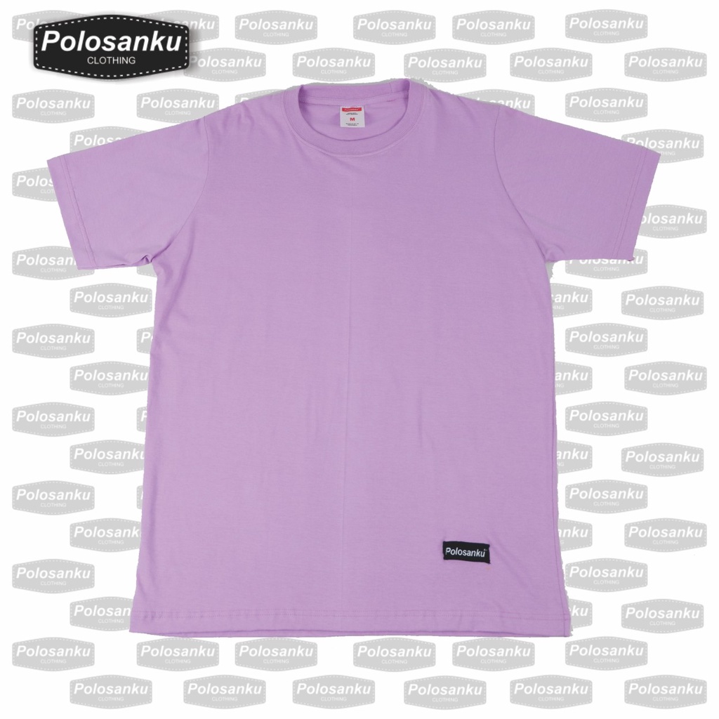 Jual Tshirt Basic Kaos Polos Lilac Original Polosanku | Shopee Indonesia