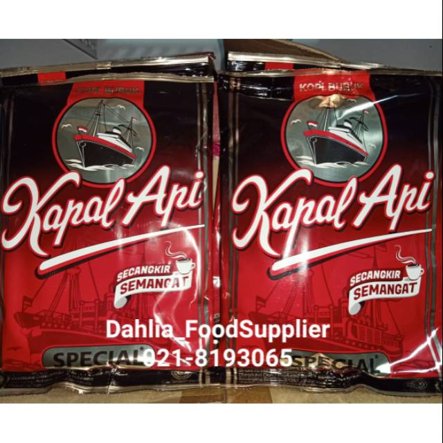 Jual KOPI KAPAL API 165-380 GR - kopi bubuk kapal api - kopi hitam ...