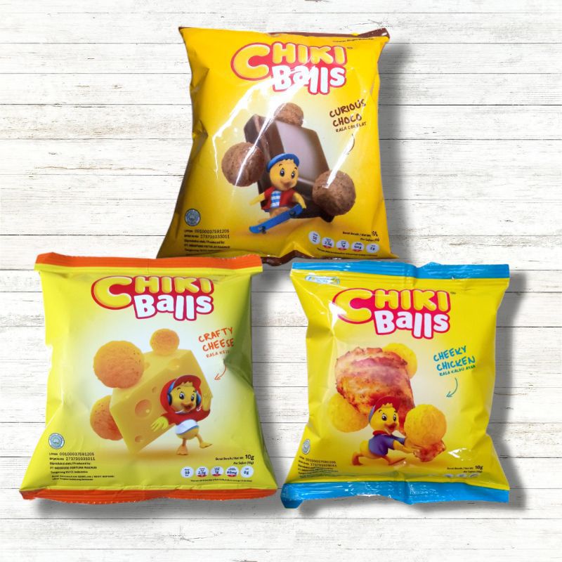 Jual Chiki Balls 16 gram 1 renceng isi 10 bungkus | Shopee Indonesia