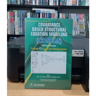 Jual BUKU COVARIANCE BASED STRUCTURAL EQUATION MODELING CBSEM + CD ...