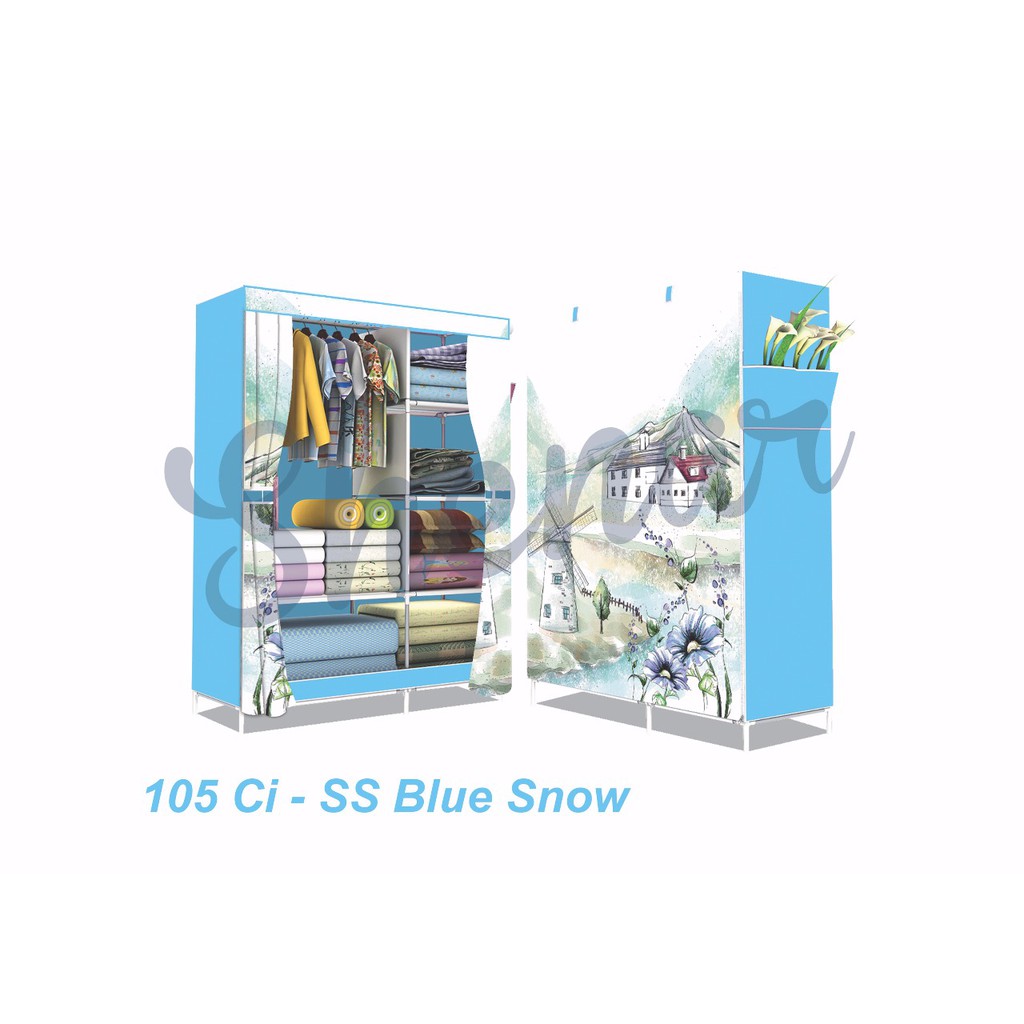 Jual (3KG) SHENAR BIG SALE!!! LEMARI PAKAIAN / LEMARI RAKIT / LEMARI ...