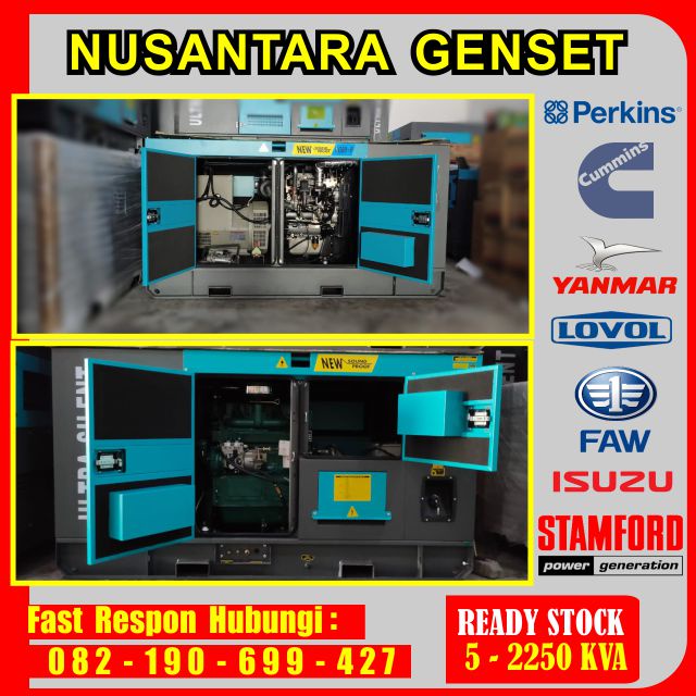 Jual Genset Silent 60 KVA Yanmar Stamford | Shopee Indonesia