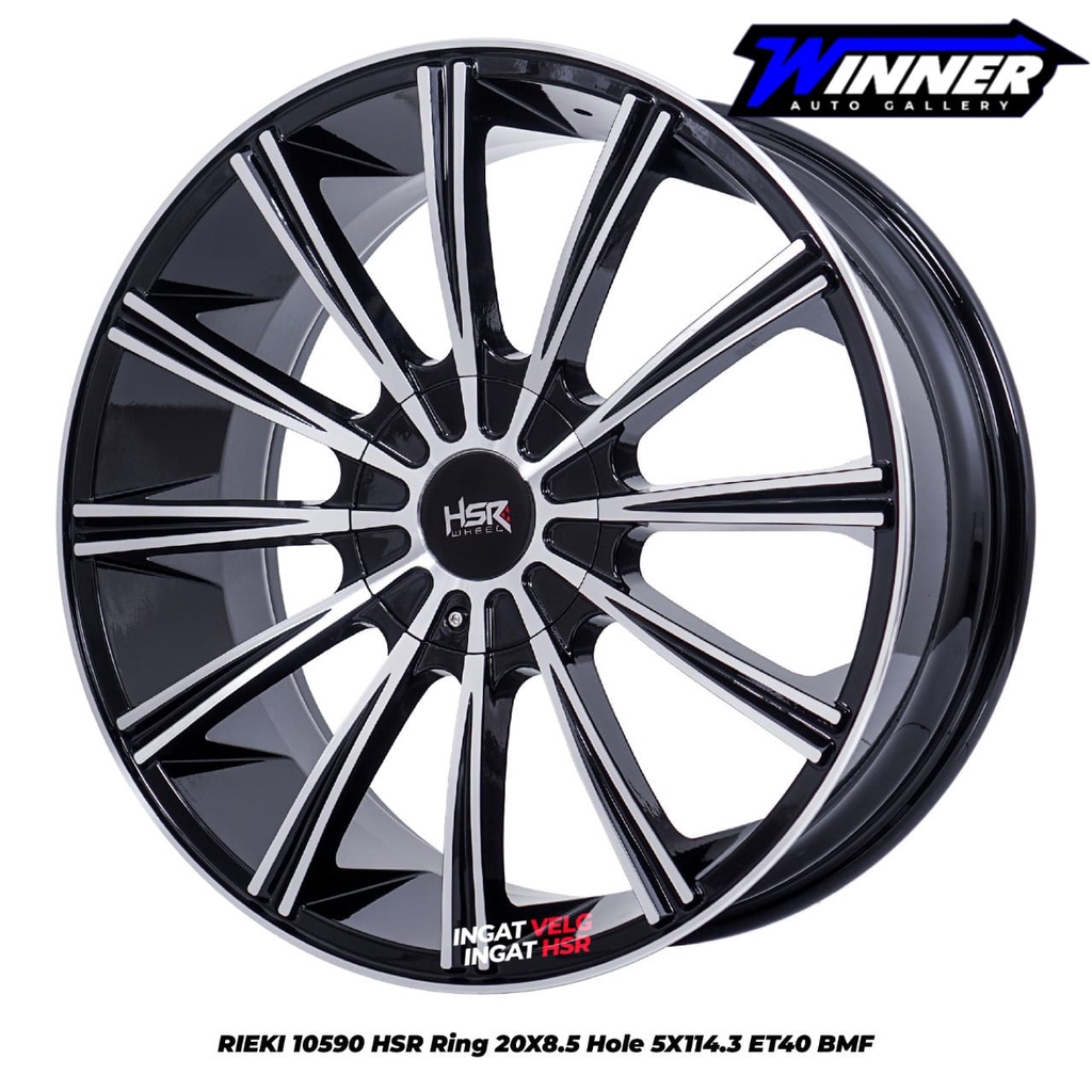 Jual VELG RACING HSR RING 20 LUBANG BAUT 5X114,3 - HARRIER JUKE SONET ...