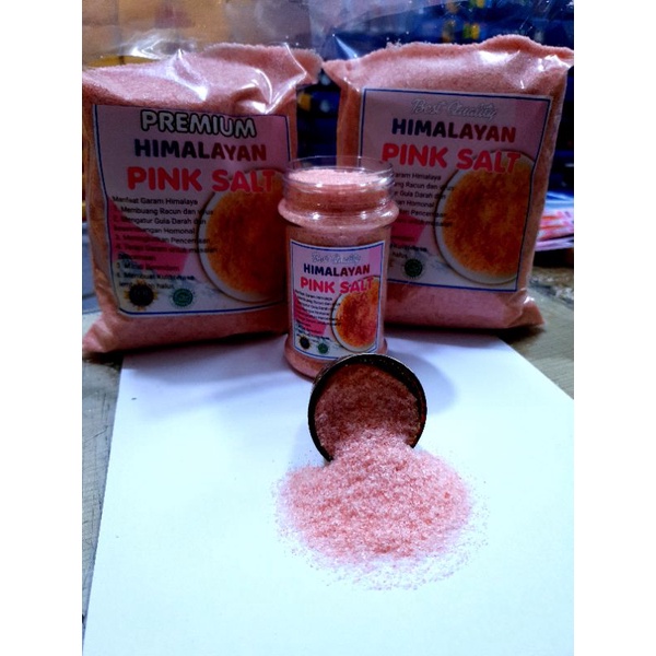 Jual garam himalaya 100gr-250gr kemasan BOTOL | Shopee Indonesia