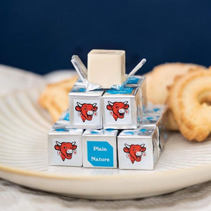 Jual Belcube Plain Cheese by The Laughing Cow isi 12 Cubes | Shopee ...