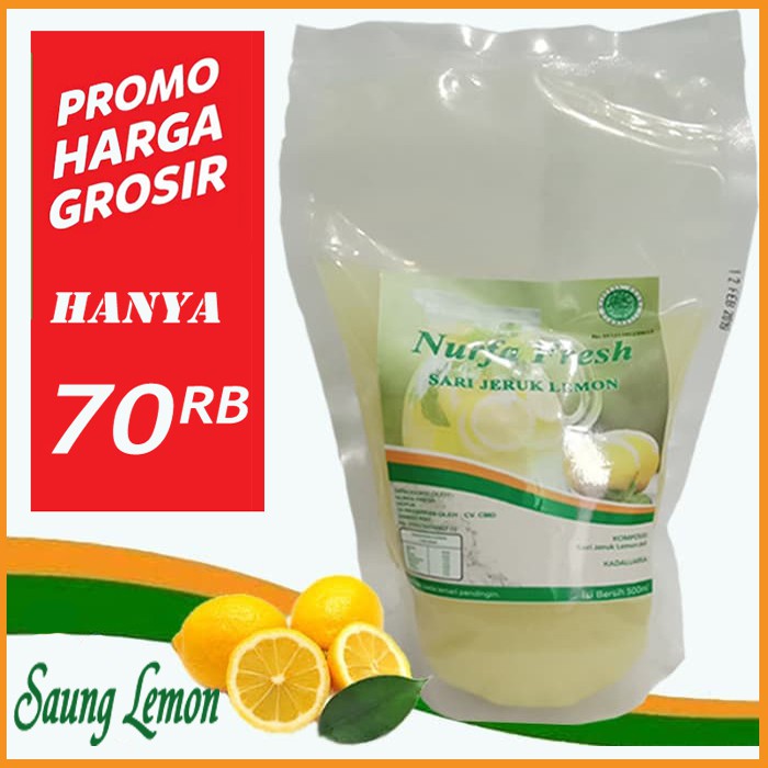 Jual Sari Lemon Nurfa Fresh 500 ML | SariLemon Nurfa Fresh | Shopee ...