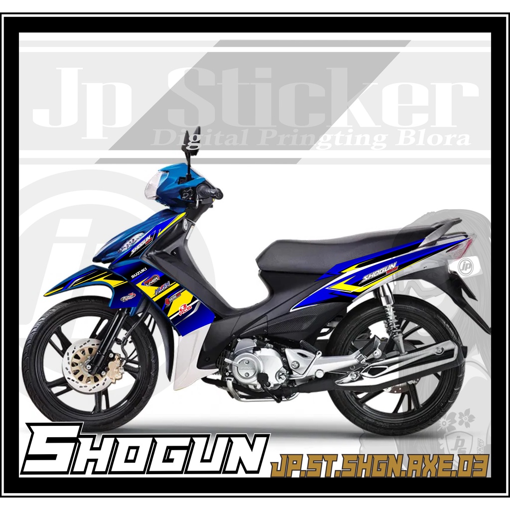 Jual Stiker Striping Shogun Axelo - Sticker List Variasi Motor Suzuki ...