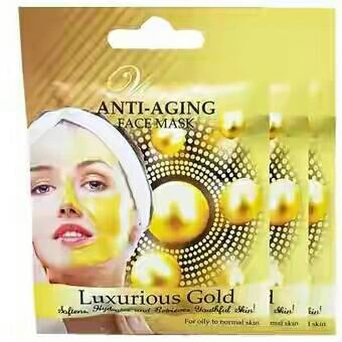 Jual Vienna face mask luxurious gold 20gr 100% Original | Shopee Indonesia