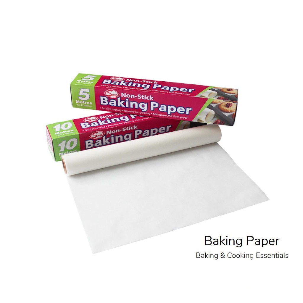 Jual Non stick Baking paper 30cm*10m / 30cm*5m | kertas kue / kertas ...