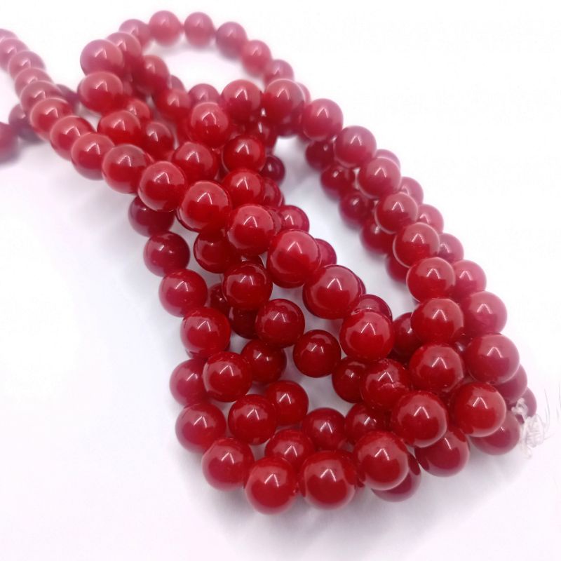 Jual Manik Batu Alam Merah Natural | Shopee Indonesia