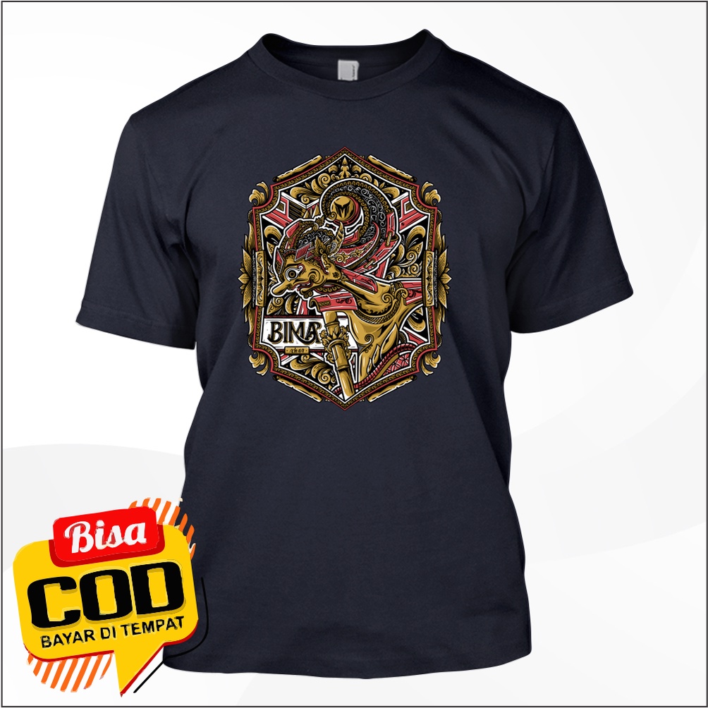 Jual KAOS PRIA KAOS WAYANG JAWA KAOS NUSANTARA CULTURE CEPOT | Shopee ...