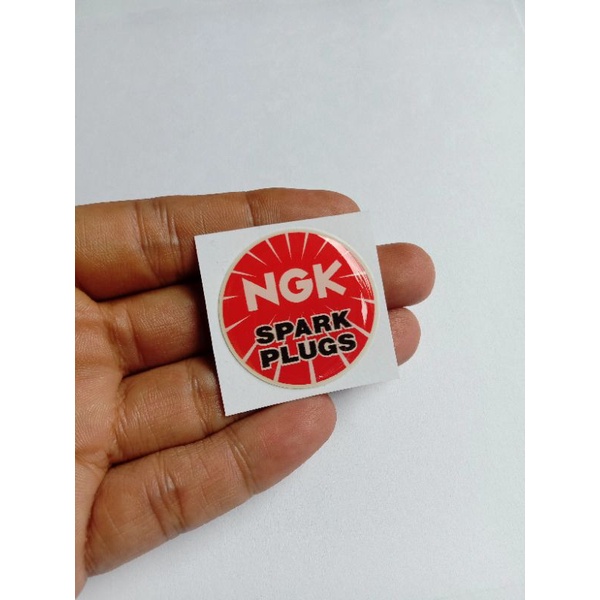Jual Sticker emblem NGK spark plug | Shopee Indonesia