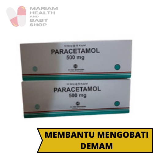 Jual Paracetamol 500mg FM isi 100 Tablet FIRSTMEDIAPHARMA | Shopee ...
