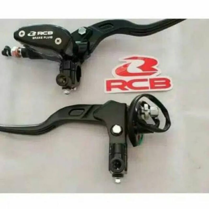 Jual Master Rem RCB kanan tabung Oval 14MM kiri Kopling/master rem rcb original | Shopee Indonesia