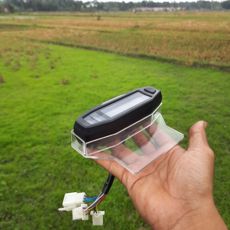 Jual COVER SPIDO KTM DUDUKAN PANGKON SPEEDOMETER KTM DIGITAL AKRILIK ...