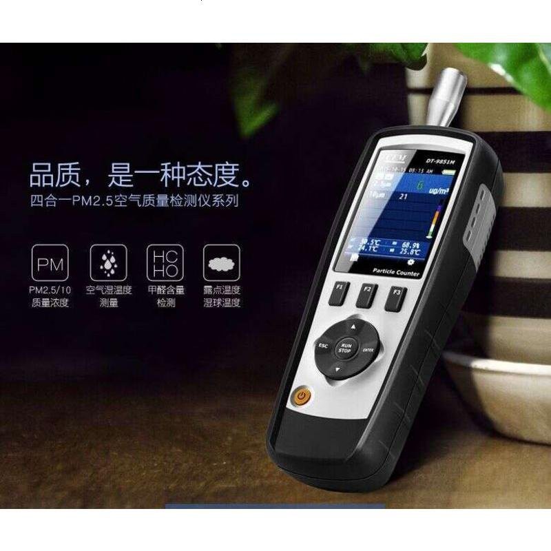 Jual Particle Counter LCD display CEM Instruments DT9850M Debu 0.3 ...