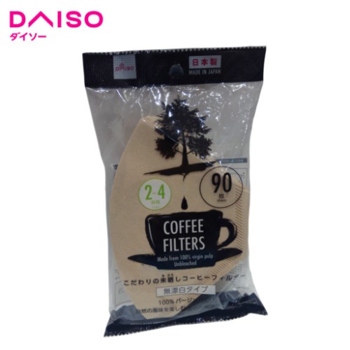 Jual Daiso Coffee Filters 2-4 cup ( unbleach ) | Shopee Indonesia