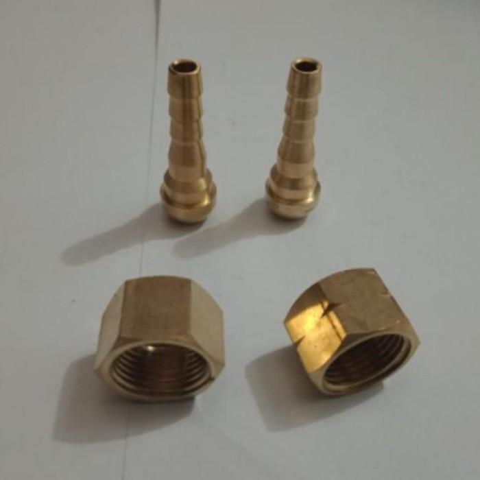 Jual Connector Regulator Victor Oksigen + Act / Nepple Regulator Victor ...