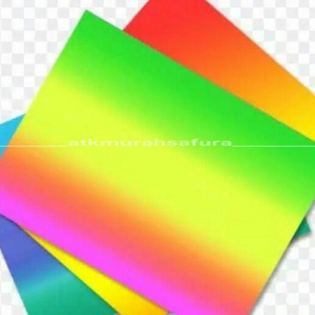 Jual KERTAS ASTURO GRADASI KERTAS POLOS KERTAS WARNA KARTON MANILA ...