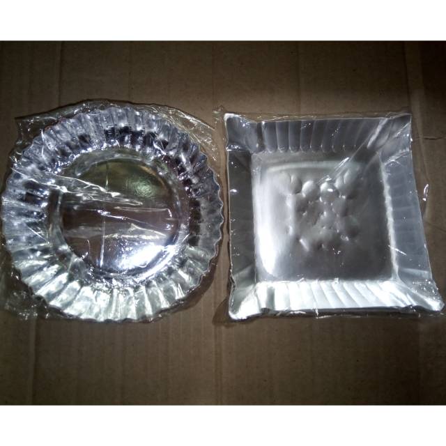Jual Piring Kertas Perak Kecil | Shopee Indonesia