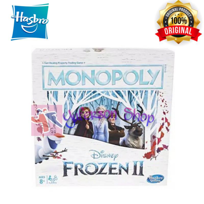 Jual MONOPOLY FROZEN II ORIGINAL HASBRO - Game Monopoli | Shopee Indonesia