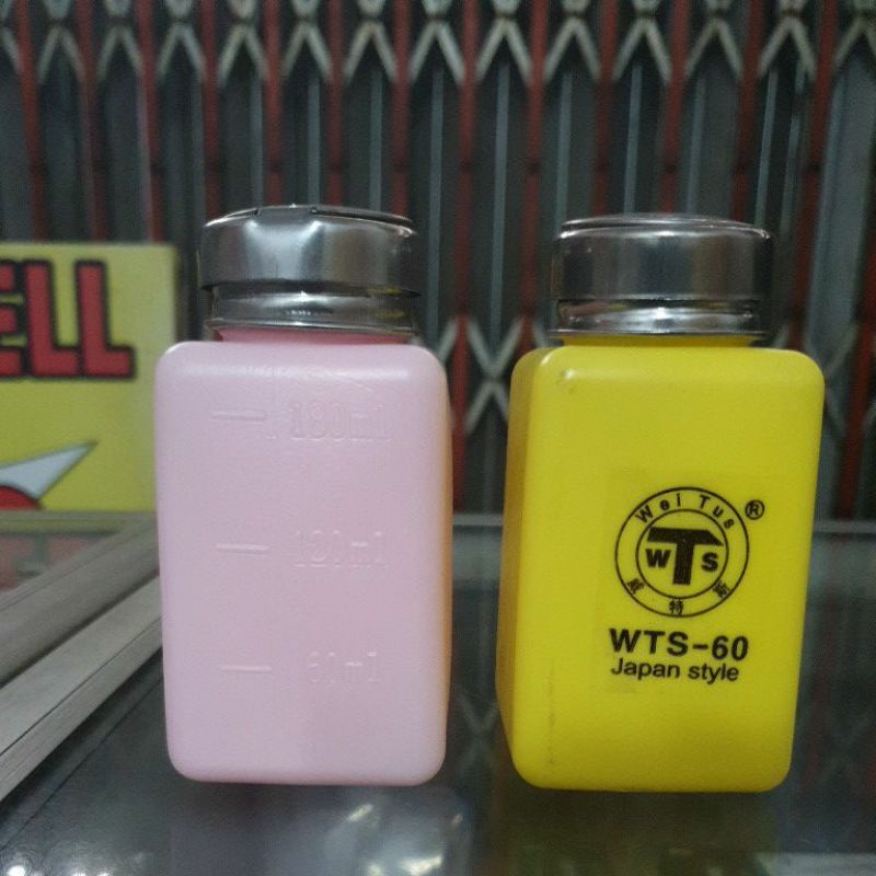 Jual BOTOL TINNER 180ML /POMPA TEMPAT TINNER CAIRAN THINER TINER ALKOHOL | Shopee Indonesia