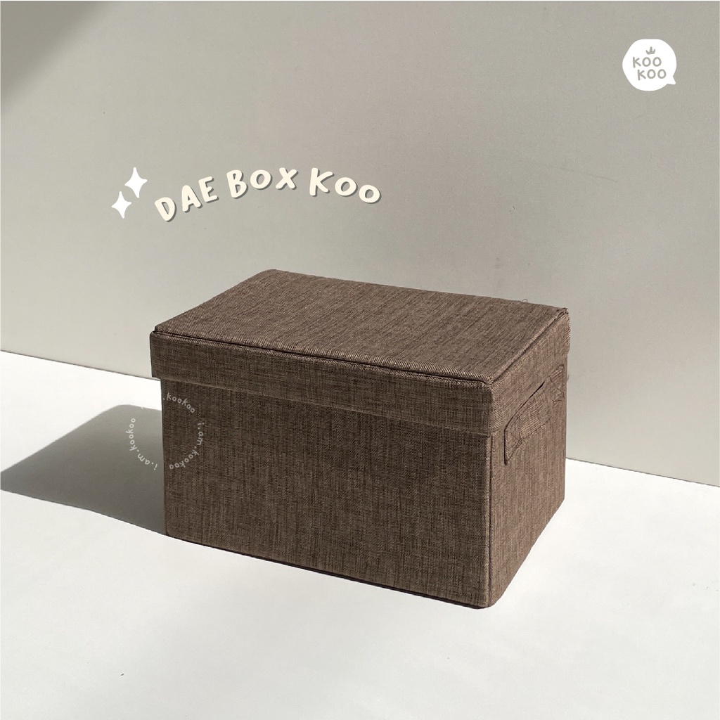 Jual IAMKOOKOO Foldable Storage Box Organizer / Kotak Penyimpanan ...