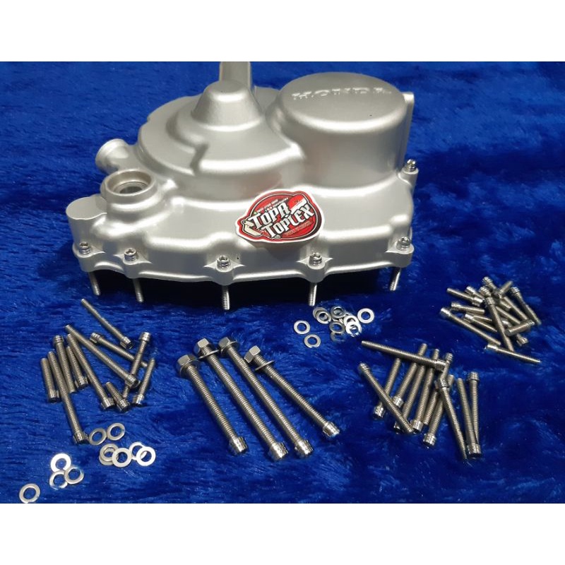 Jual baut L stainless modif bubut full mesin gl megapro tiger | Shopee ...