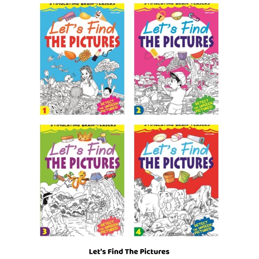 Jual Let's Find The Pictures - Search and Find Fun Activity Book ...