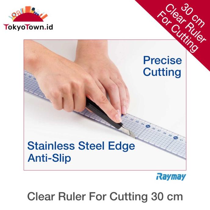 Jual SALE Clear Ruler for Cutting 30cm/PULPEN GEL/PULPEN LUCU/PULPEN 1 ...