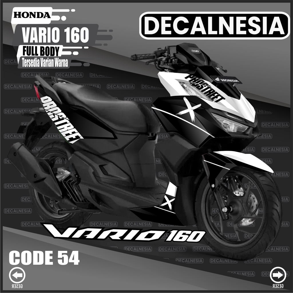Jual Stiker Decal Vario 160 New Full Body Sticker 2022 Motor Honda ...