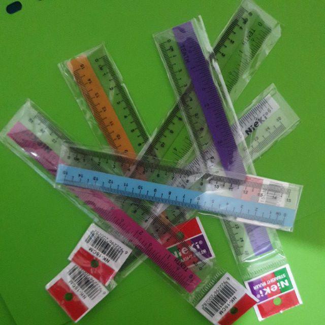 Jual Penggaris 15cm Mistar / Penggaris Elastis / Alat Ukur Garis ...