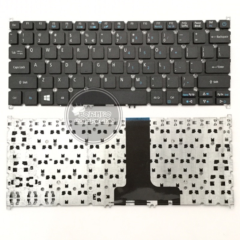 Jual KEYBOARD ACER ES1-132 TOMBOL POWER | Shopee Indonesia