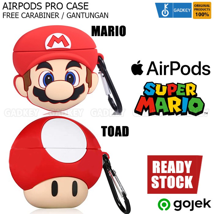 Jual Airpods Pro Case Casing Soft Super Mario Bros | Shopee Indonesia