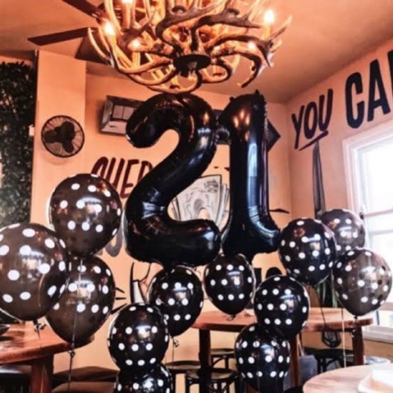 Jual Balon Angka Besar 80cm / Balon Foil Angka Besar | Shopee Indonesia