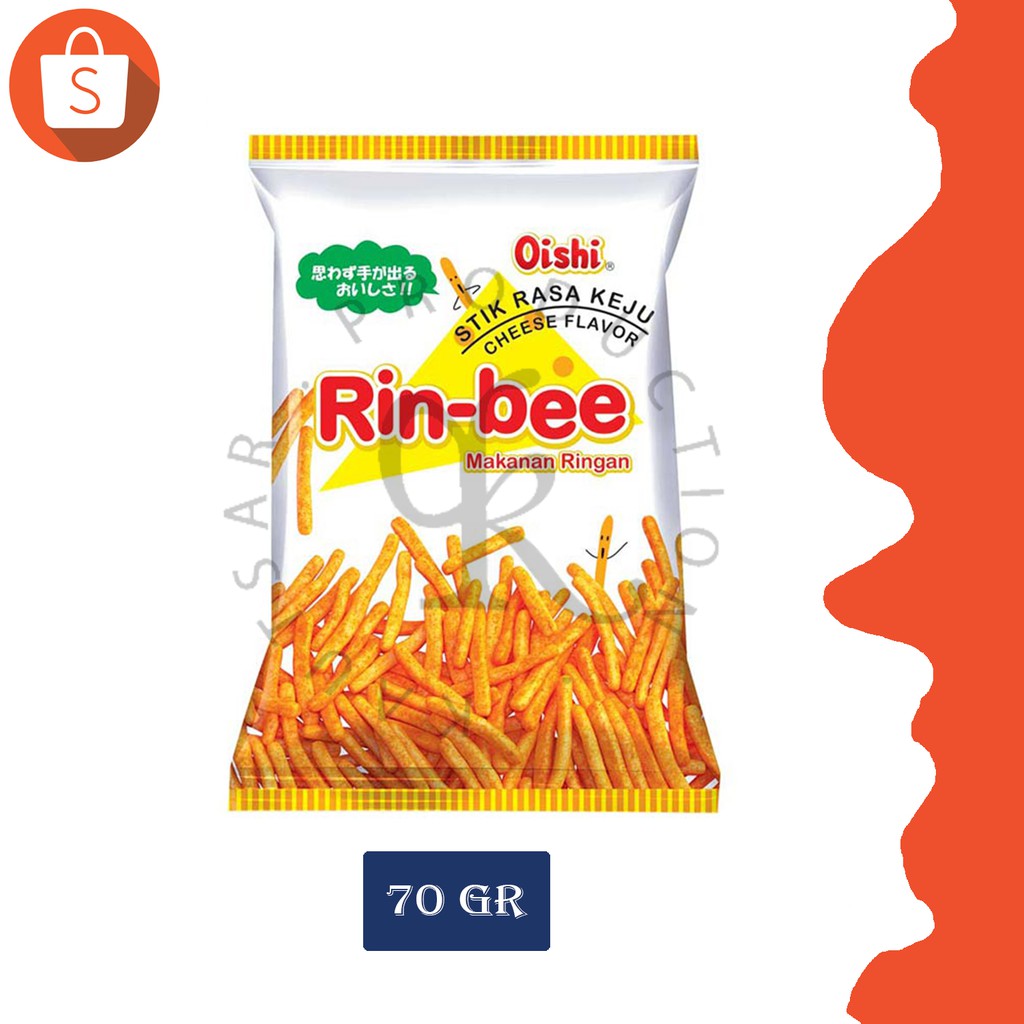 Jual Rin Bee Oishi Rasa Keju 70 Gr | Shopee Indonesia